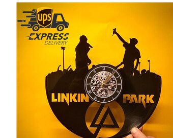 Linkin Park Lp Clock - Etsy