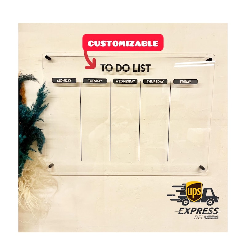 Erasable to Do List - Etsy