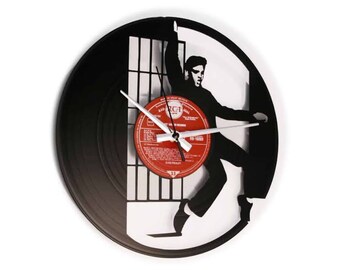 Elvis Vinyl Clock - Etsy