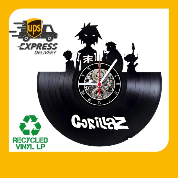 Vinyl Record Clock - Etsy