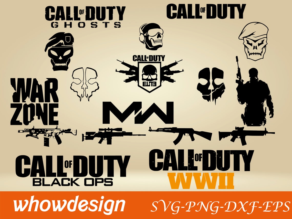Call of Duty Svg Bundle COD Svg Warzone Svg Modern Warfare | Etsy Finland