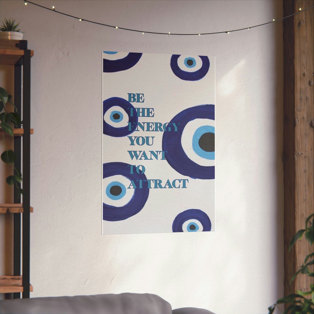Evil Eye Poster, Matte Vertical Posters - Etsy