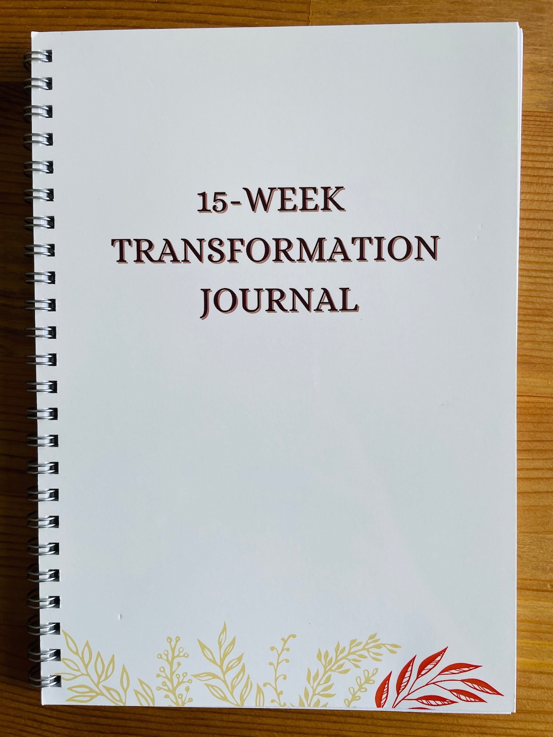 15-week Goal Achievement Journals - Personalised Journals - Etsy
