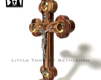 Holy Land Cross - Etsy