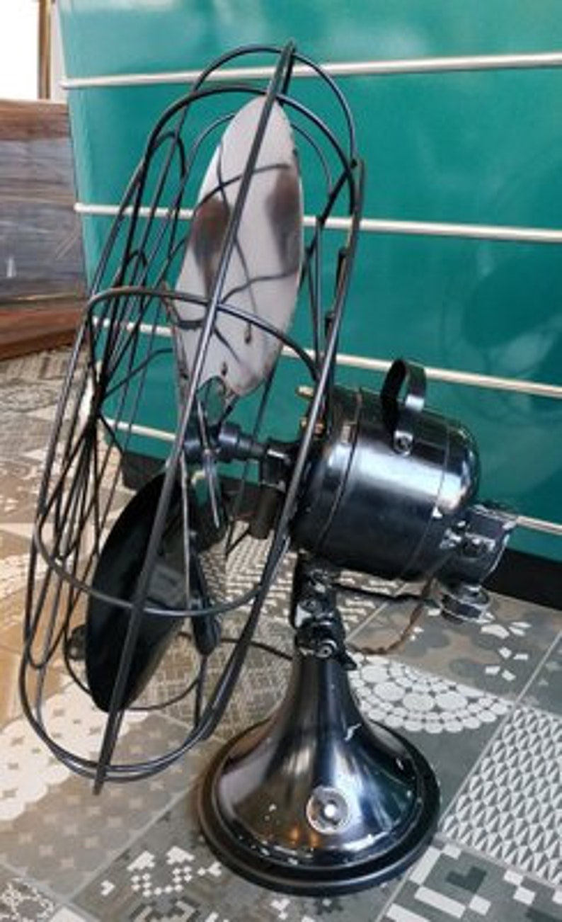 Large Vintage Oscillating Table Fan From Diehl, USA, 1930s - Etsy