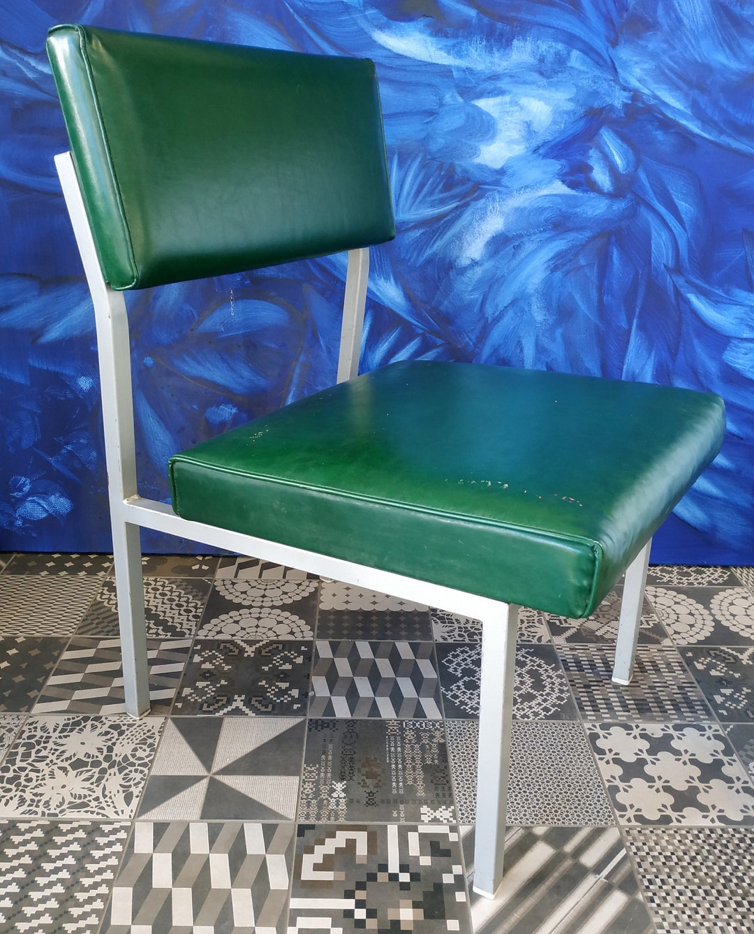 Vintage Office Chairs by Cole Steel Inc. USA 1950s Set of 4 - Etsy