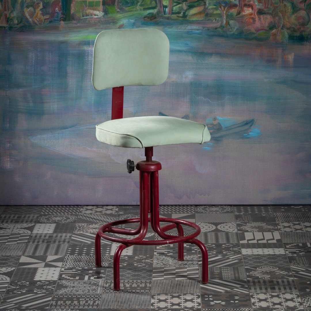 Drafting Stool From United Chair MFG., USA - Etsy