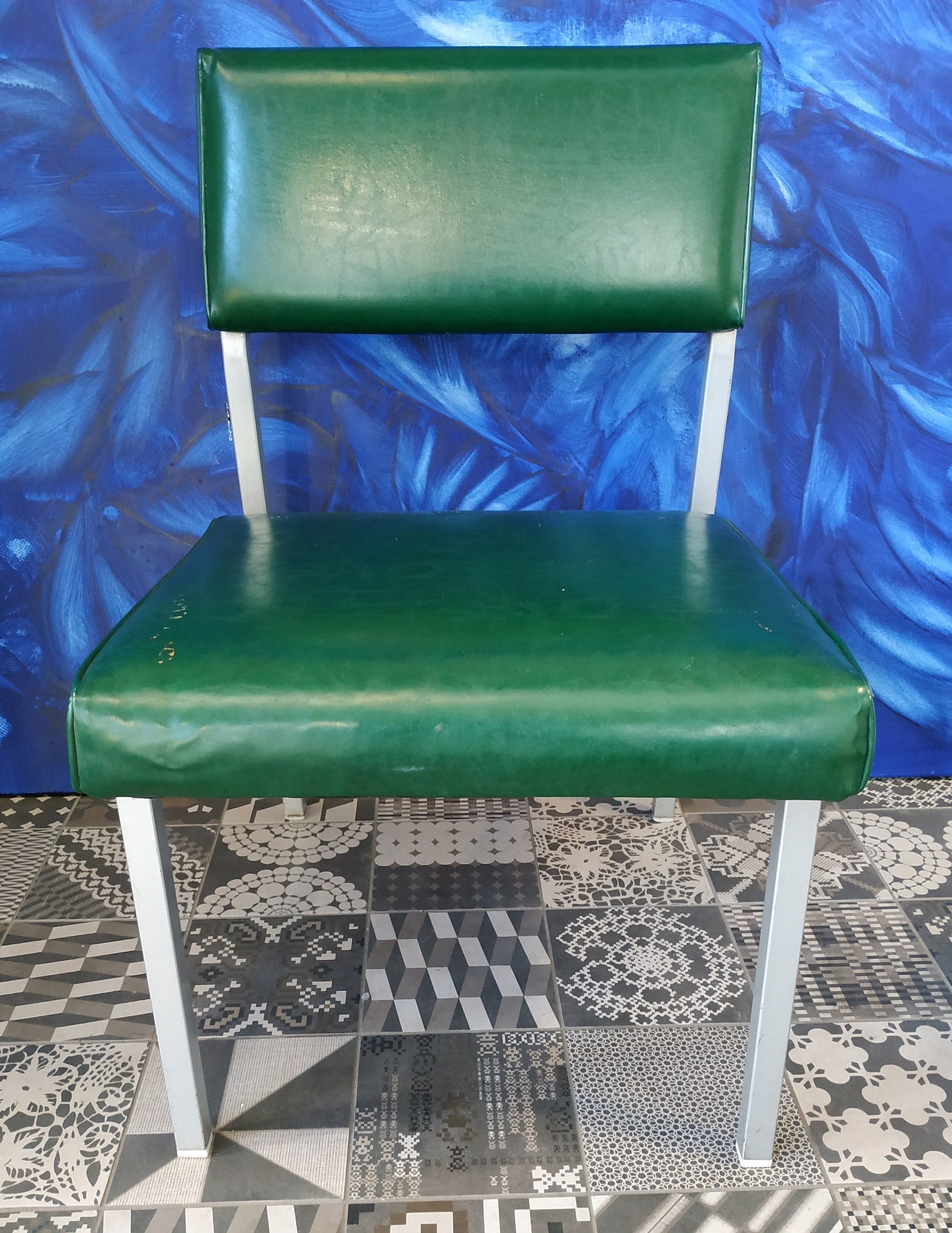 Vintage Office Chairs by Cole Steel Inc. USA 1950s Set of 4 - Etsy