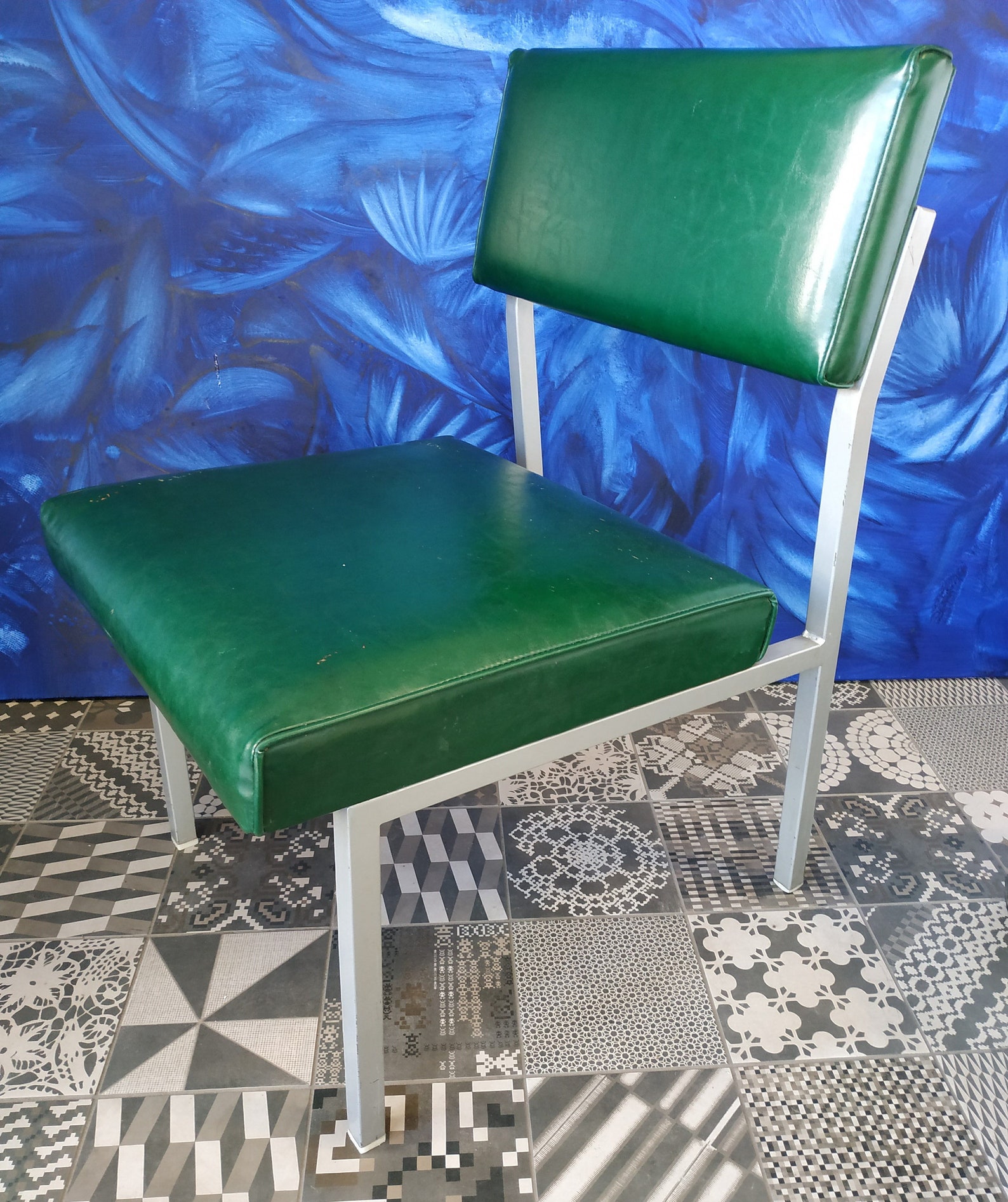 Vintage Office Chairs by Cole Steel Inc. USA 1950s Set of 4 - Etsy