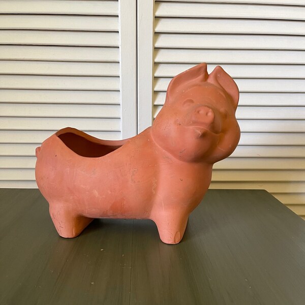 Pig Planter - Etsy