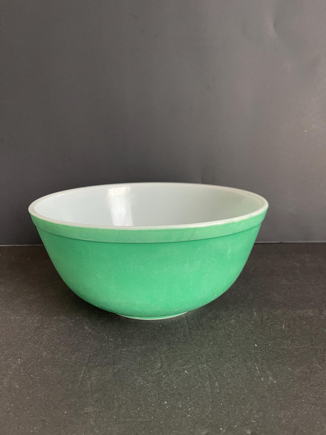 Vintage Green Pyrex Mixing Bowl 403 Mid Century Kitchen Decor - Etsy