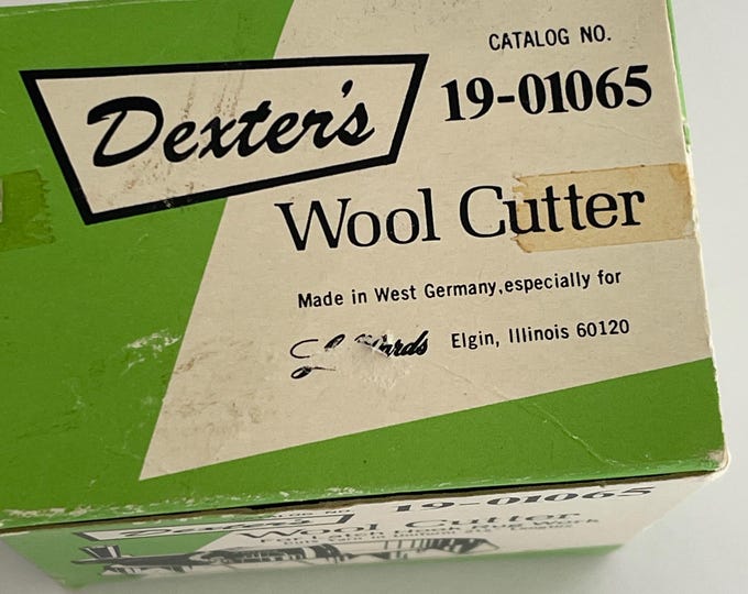 Vintage Yarn Cutter | Dexter's Wool Cutter for Latch Hook Rug Work ...