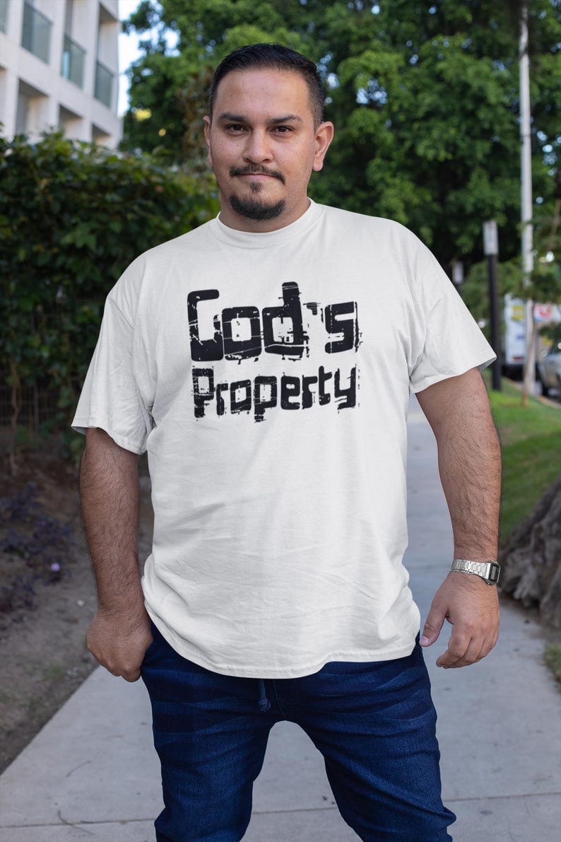 God's Property T-shirt - Etsy
