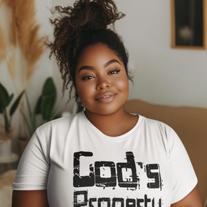 God's Property T-shirt - Etsy