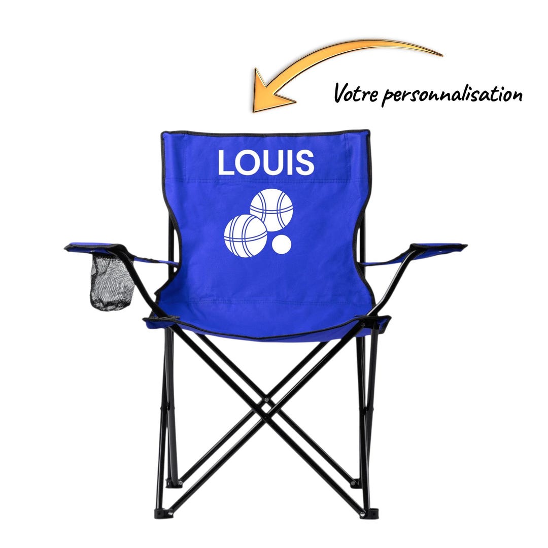 Custom Folding Chair for Outdoor Use, Pétanque - Etsy
