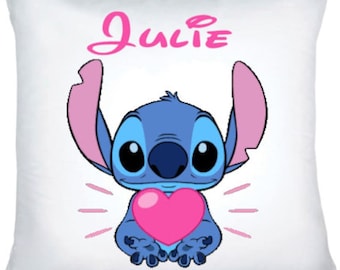 Stitch Cushion Personalized Birth or First Name - Etsy