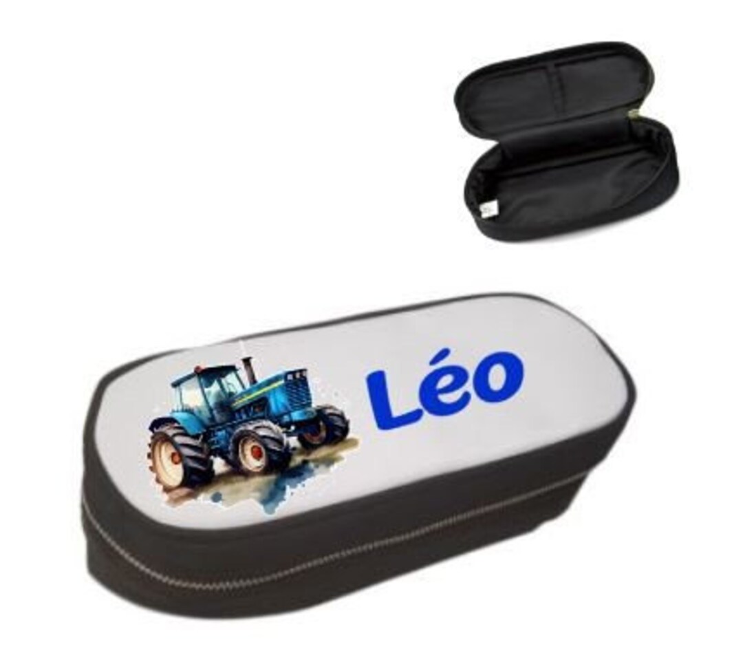 Tractor Personalized School Pencil Case - Etsy UK