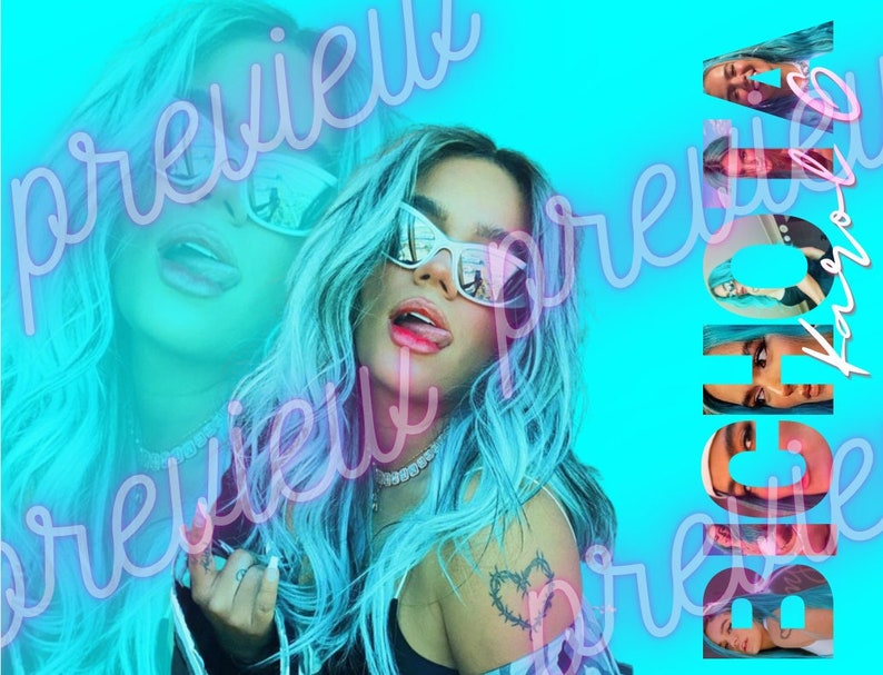 Bichota Tumbler Wrap Png for Commercial Use, Karol G, Instant Download ...