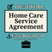 Home Care Service Agreement by Professional Lawyer, Fully Editable ...