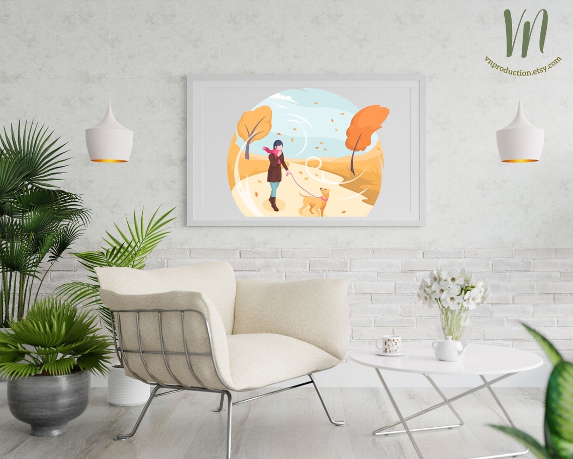 AUTUMN Digital Prints 10 Prints FALL GALLERY Red Yellow - Etsy