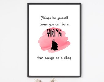 Always Be a Viking - Etsy