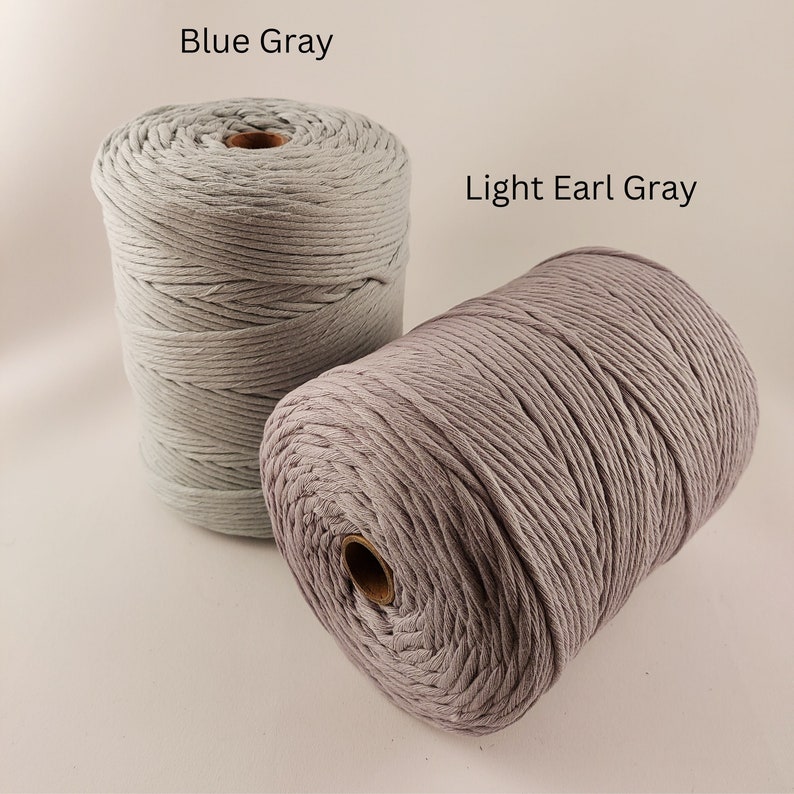 3mm Single Strand Twisted 100% Cotton String for Macrame and Weaving ...