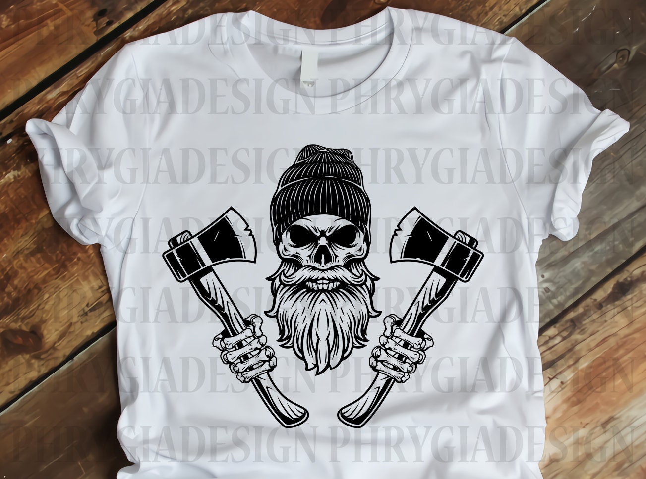 Lumberjack Skull Svg Png , Skull Svg , Wood Cutter Svg , Logging Svg ...