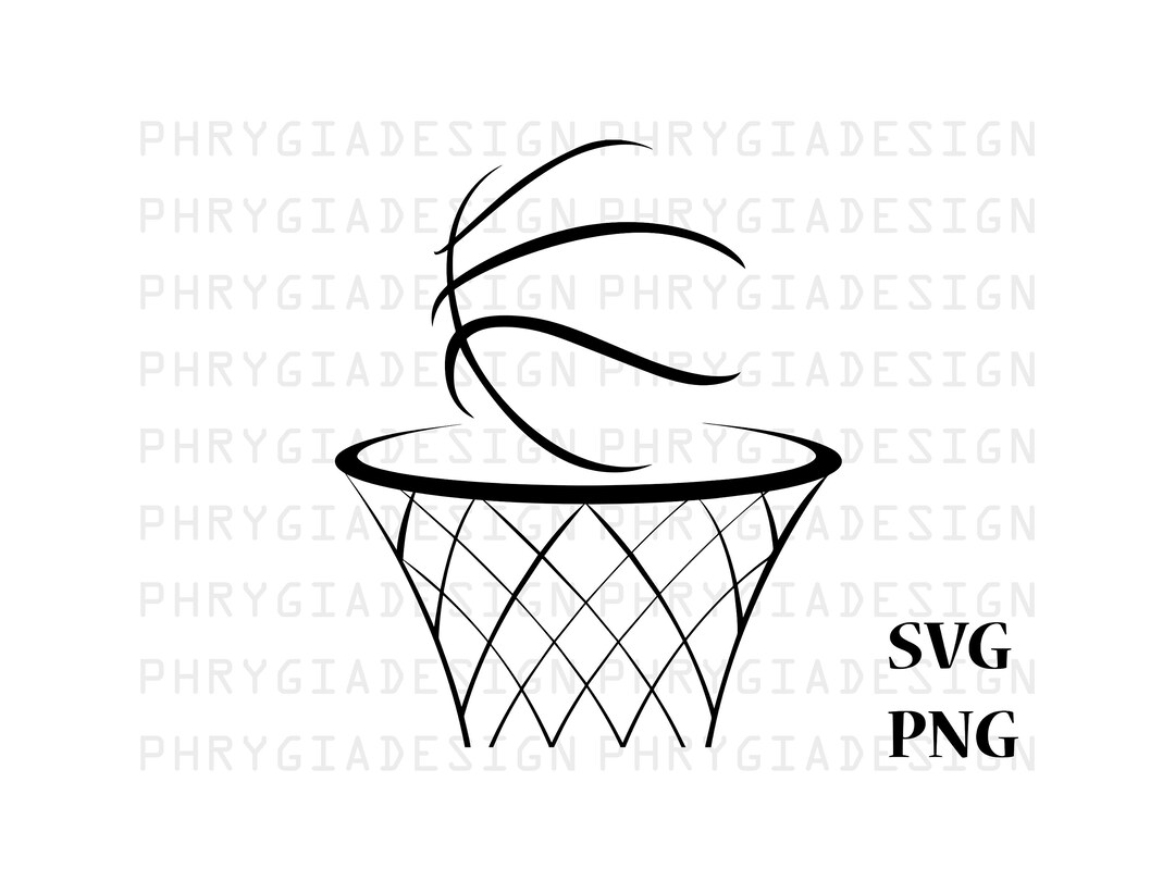Basketball Hoop Svg Png , Basketball Net , Basketball Clipart ...