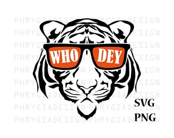 Who Dey Bengals PNG, Digital Download - Etsy