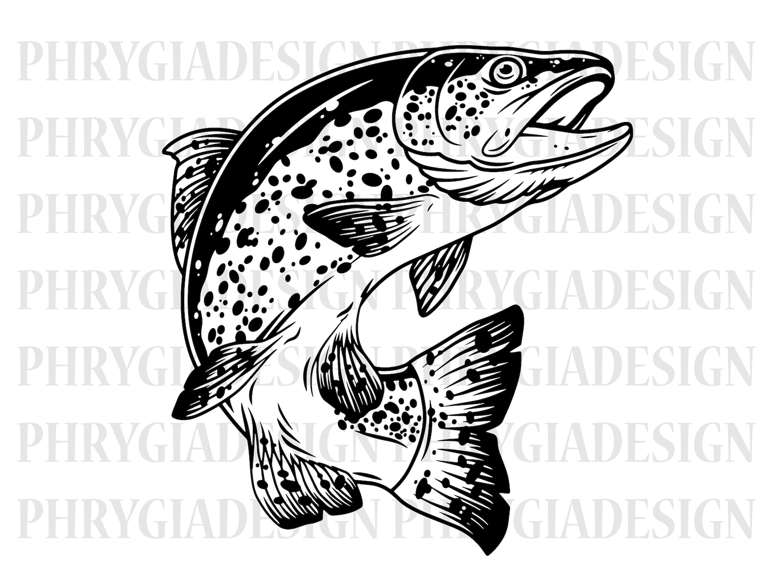 Trout Fishing Svg Png Trout Fish Svg Trout Svg Trout - Etsy Australia