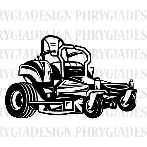 Zero Turn Clipart - Etsy