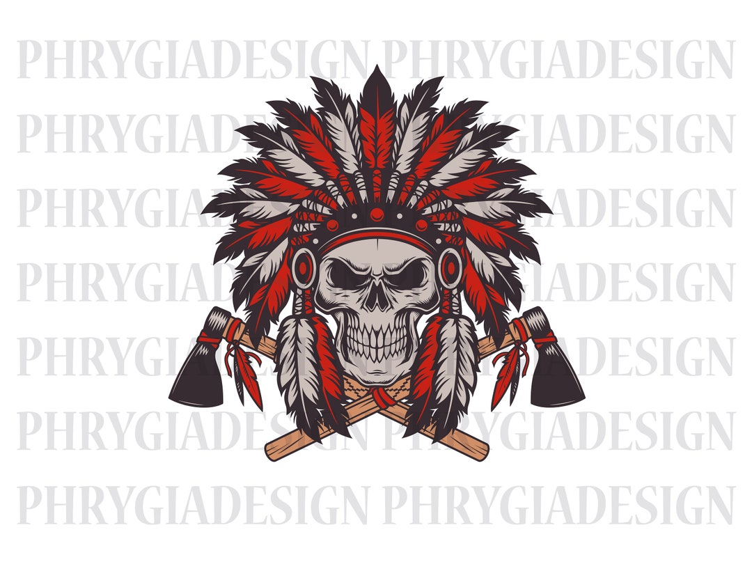 Indian Skull Png , Native American Skull , Native Indian , Native Skull ...