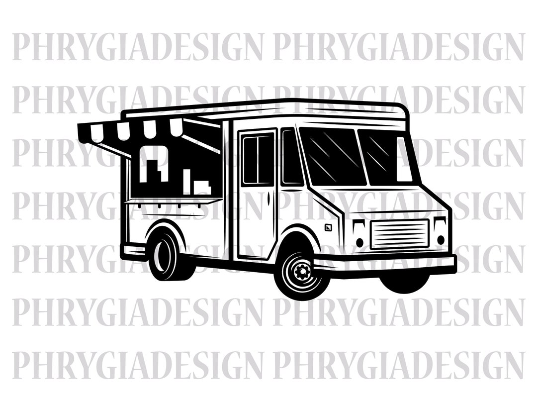 Food Truck Svg , Restaurant Svg , Foodie Cafe Diner Grub Hungry , Food ...