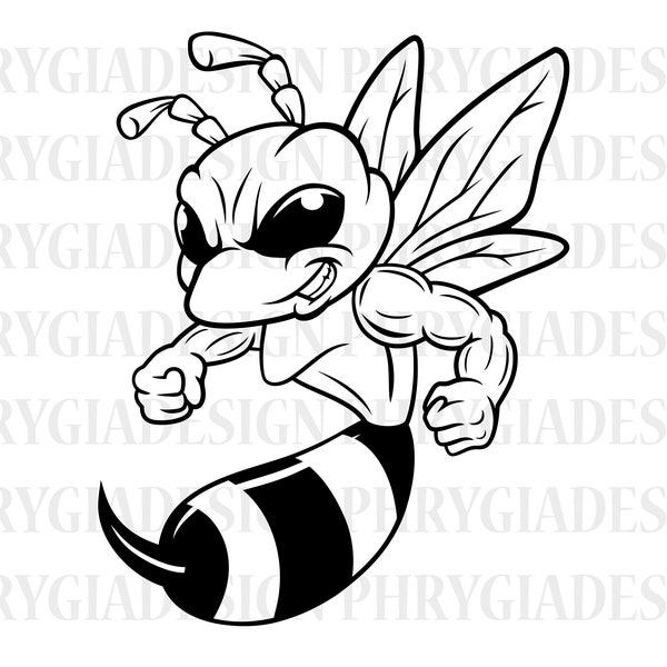 Bee Svg - Etsy