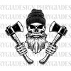 Motorcycle Rider Svg Png , Skeleton Middle Finger , Motorcycle Skull ...