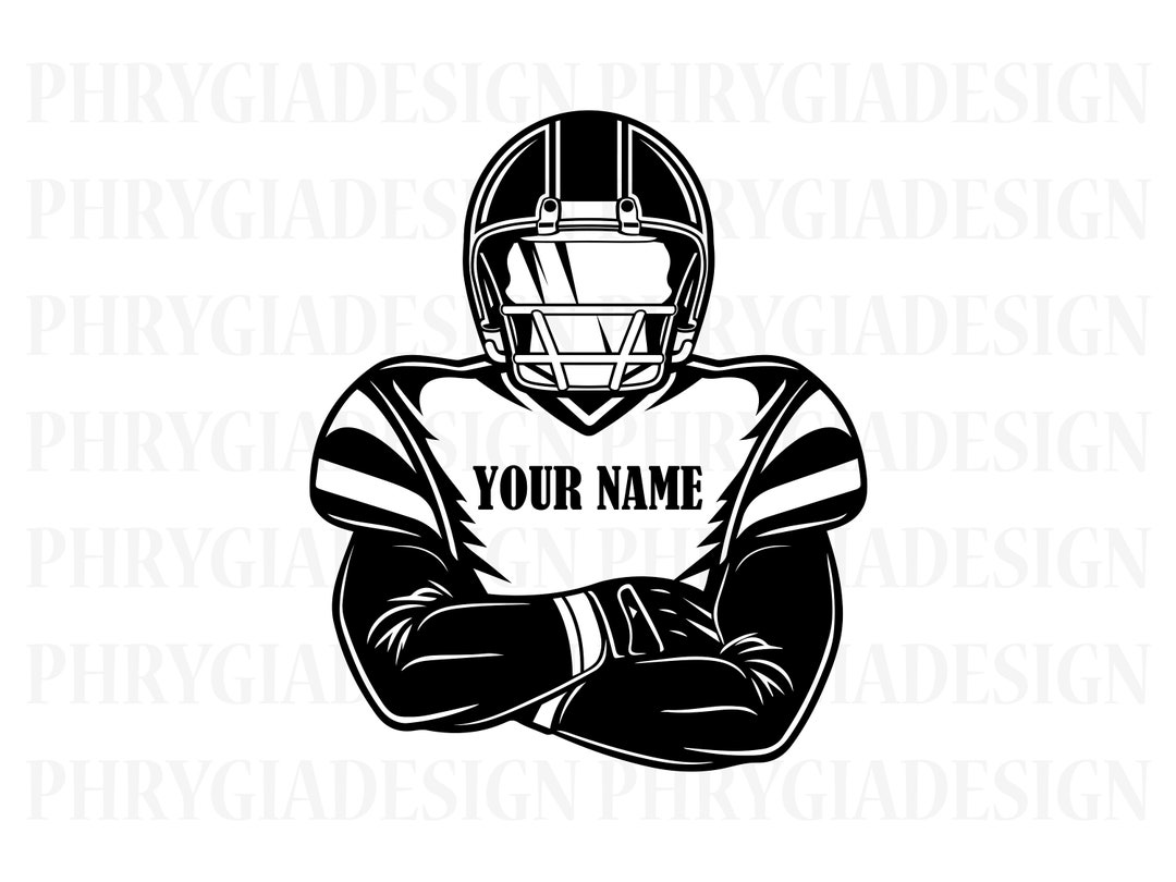 Football Player Svg , Football Shirt Svg , Football Player Png ...