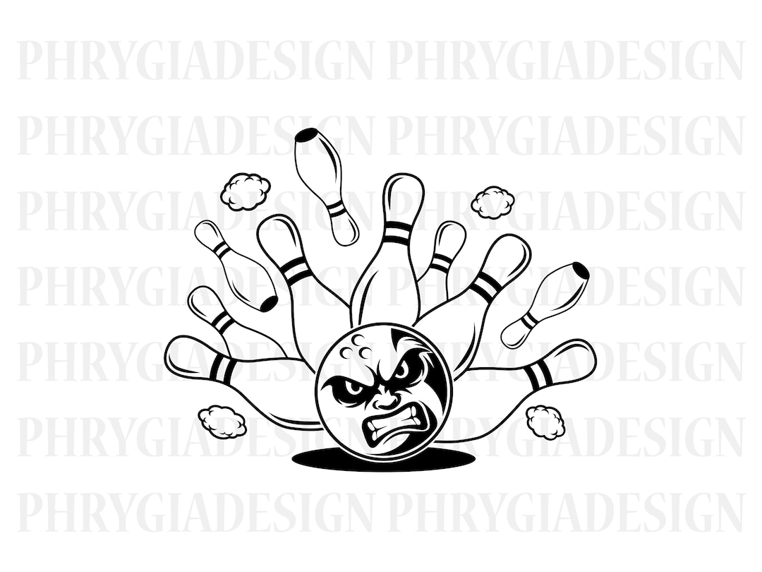 Bowling Svg Png , Bowling Shirt Svg , Bowling Ball Svg , Bowling Cut ...