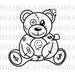 Beaten Teddy Bear Svg , Teddy Bear Svg , Teddy Bear Clipart , Teddy ...