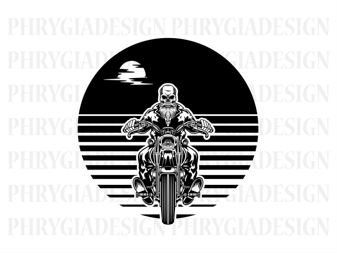 Motorcycle Rider Svg Png , Motorcycle Svg , Motorcycle Skull Svg ...