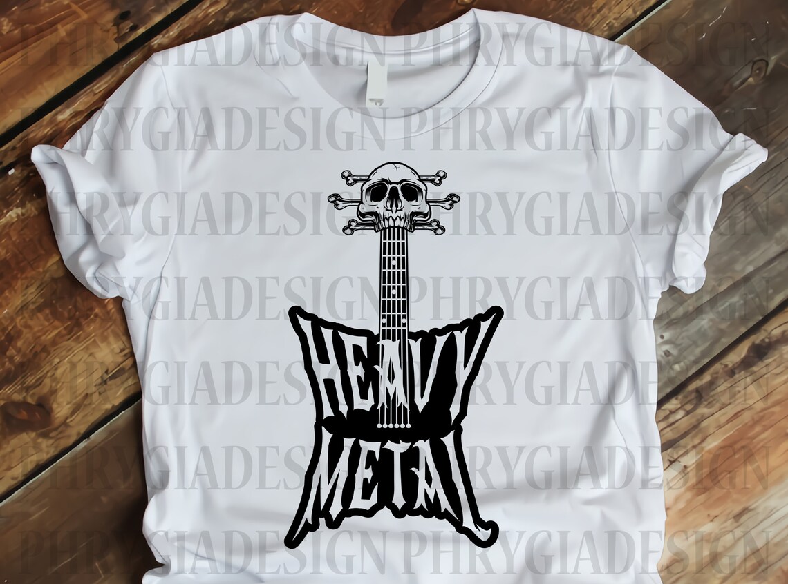 Heavy Metal Svg , Metal Music Svg , Death Heavy Metal Svg , Electric ...