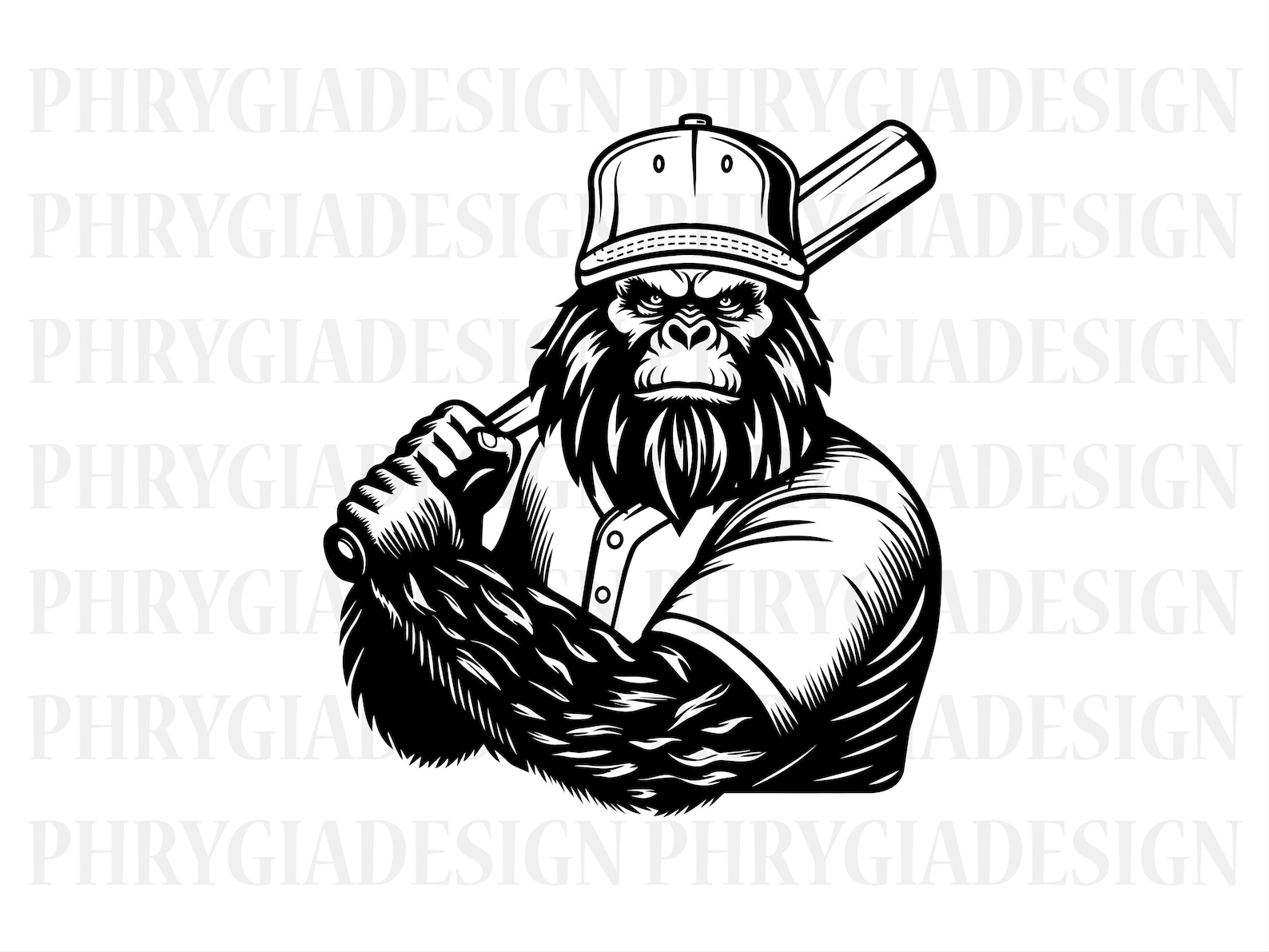 Bigfoot Svg , Baseball Player Svg , Yeti Svg , Sasquatch Svg , Wild ...