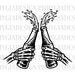 Skeleton Cheers Svg , Skeleton Hand Holding A Beer Mug , Beer Cheers ...