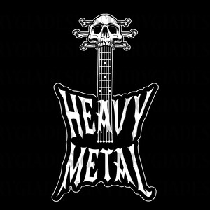 Heavy Metal Svg , Metal Music Svg , Death Heavy Metal Svg , Electric ...