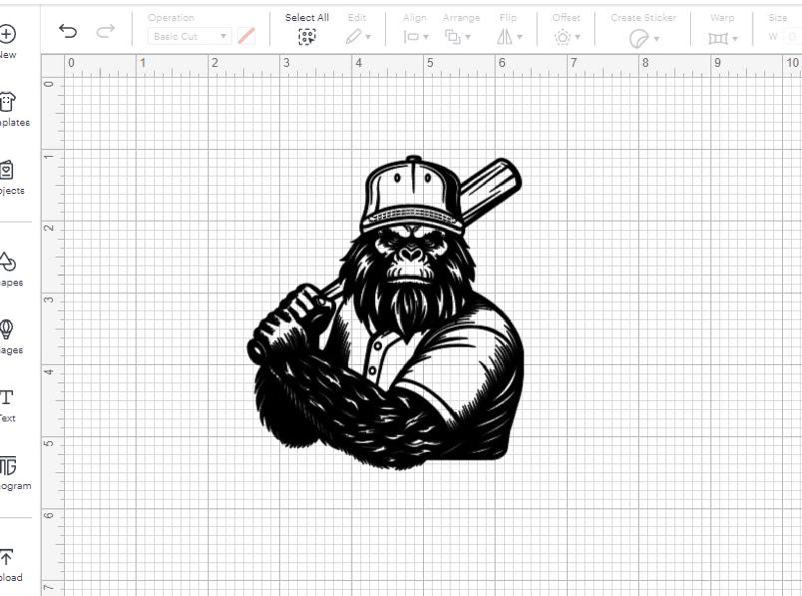 Bigfoot Svg , Baseball Player Svg , Yeti Svg , Sasquatch Svg , Wild ...