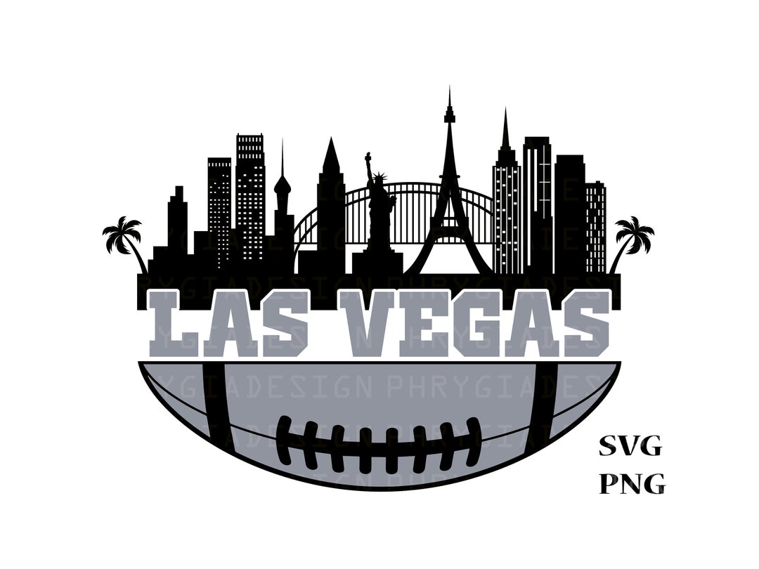 Las Vegas Skyline Svg Png Las Vegas Svg Raiders Svg - Etsy