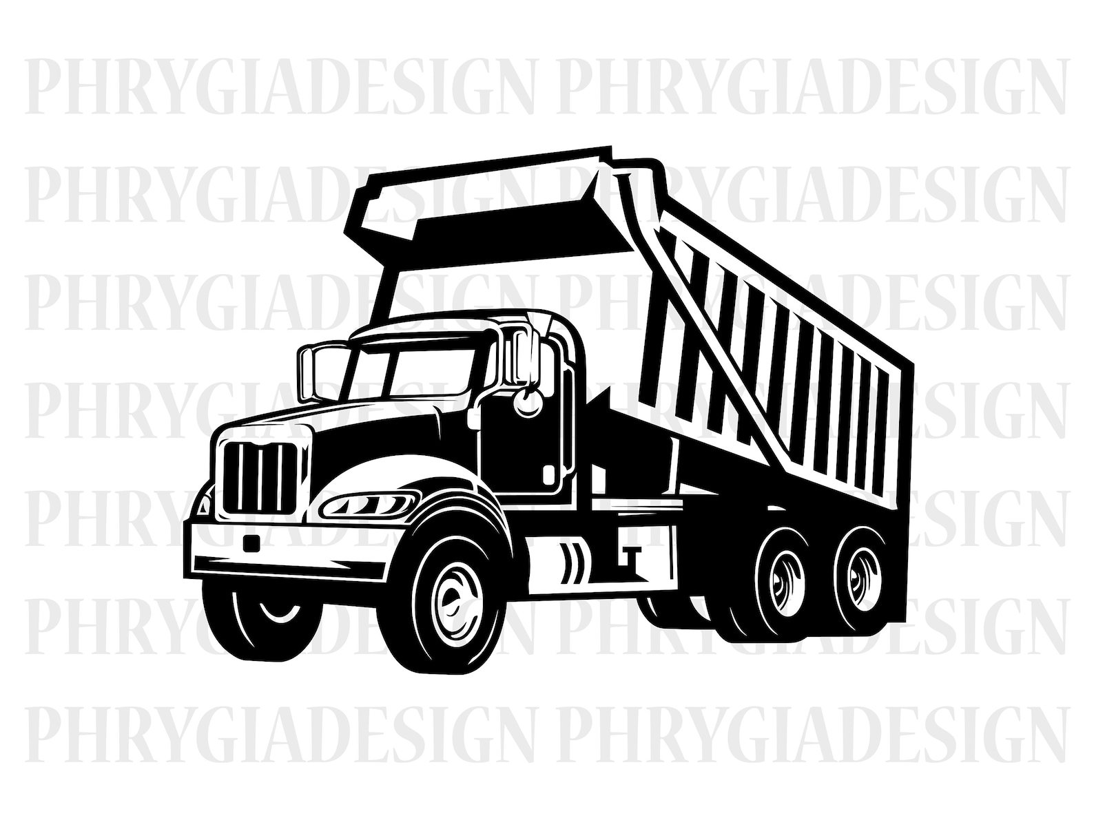 Dump Truck Svg , Construction Svg , Truck Svg , Dump Truck Clipart ...