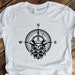 Pirate Compass Svg , Skull Compass Svg , Nautical Svg , Compass Svg ...