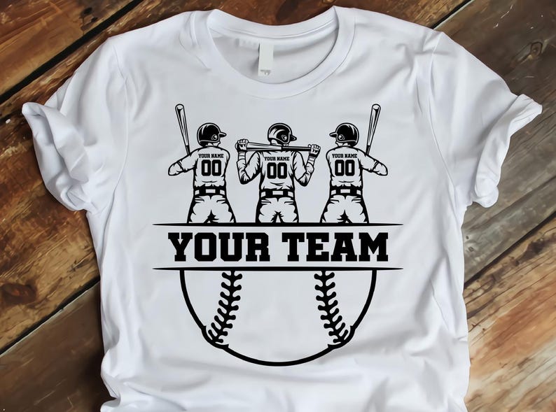 3 Baseball Player Svg , Baseball Monogram Svg , Personalized Name Svg ...
