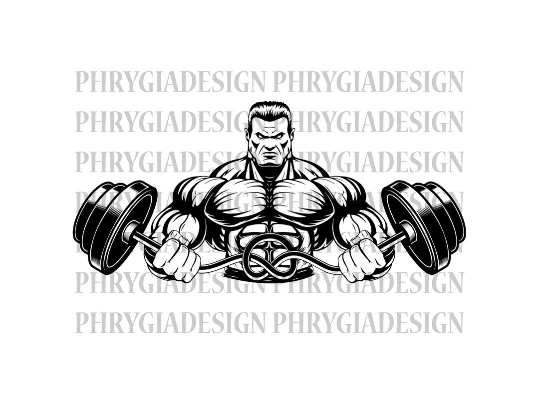 Bodybuilder Svg Png , Muscle Man Svg , Gym Svg , Biceps Svg ...
