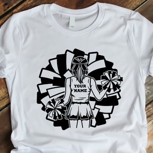 Personalized Name , Cheerleader Name Svg , Cheerleader Svg , Cheer ...